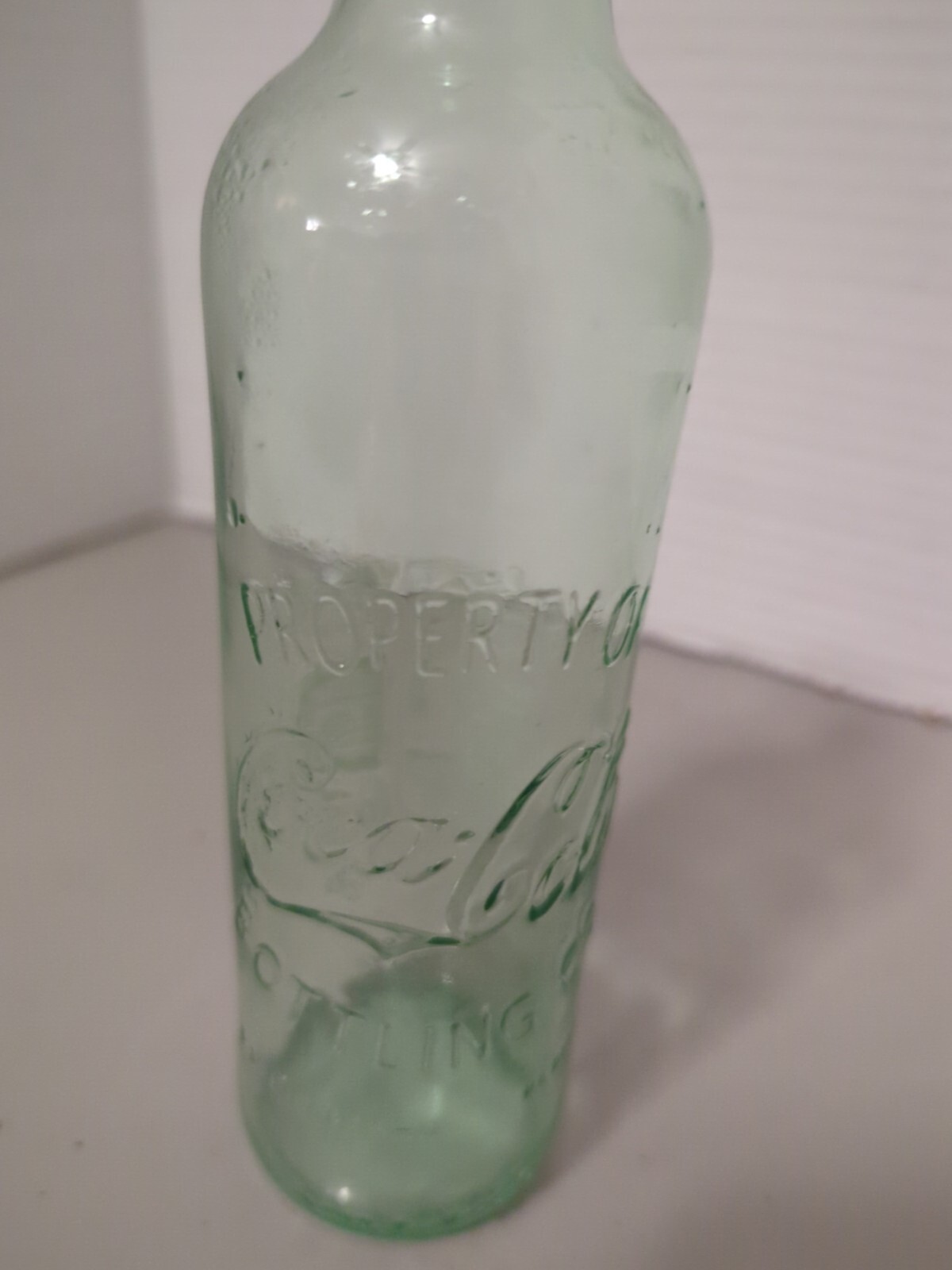 Vintage 2007 9.3 Oz. Coca-Cola Bottle Property Of Coca Cola Bottling Co ...