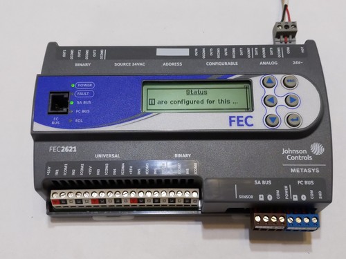 Johnson Controls MS-FEC2621-0 17 Point Field Equipment Controller Rev G ...