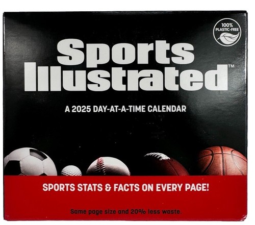 Sports Illustrated A 2025 Day At A Time Calendar Sports Stats 7 Facts ...