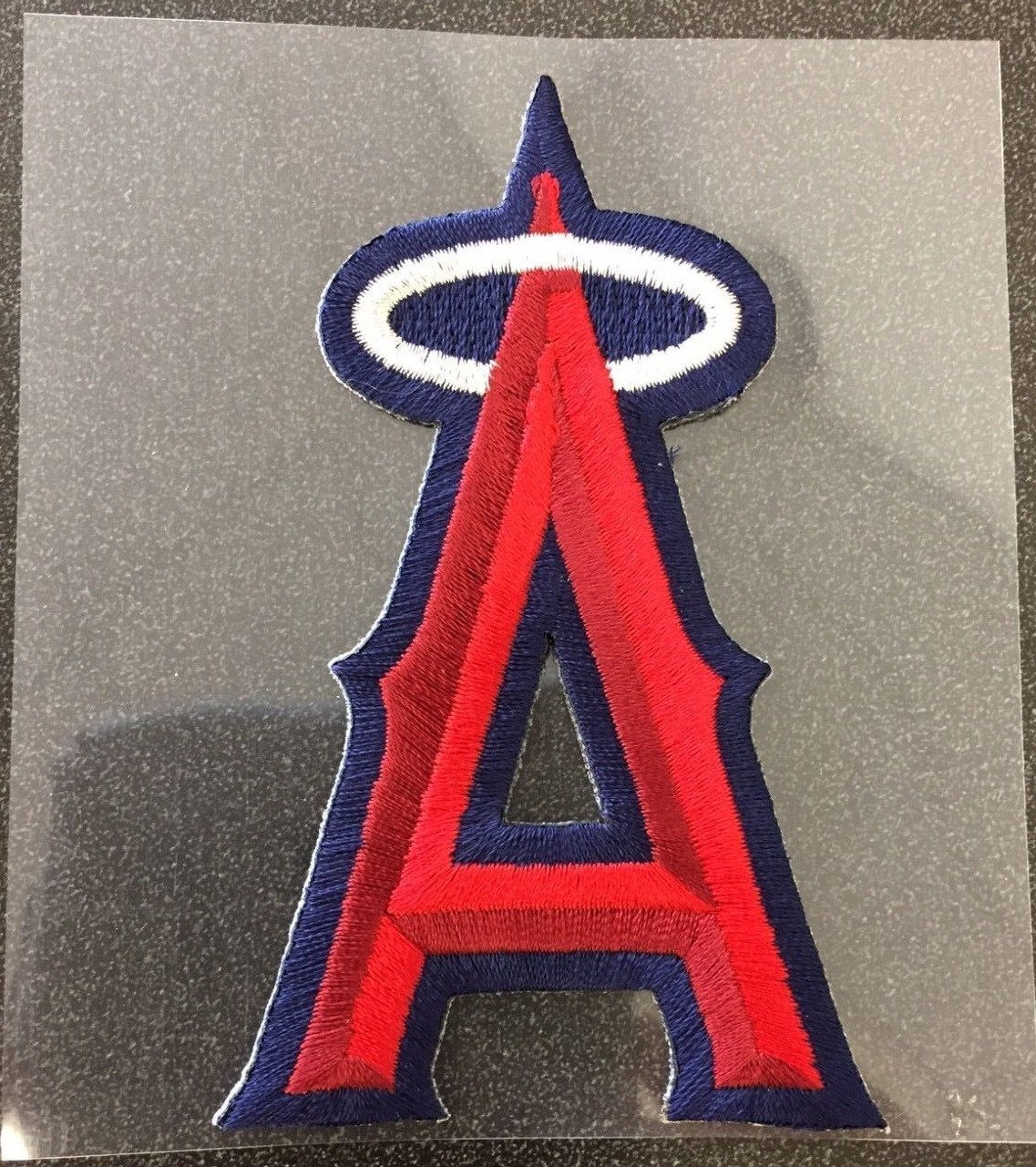 ANAHEIM LA ANGELS Logo Patch Los Angeles Baseball Jolee EK Success MLB ...
