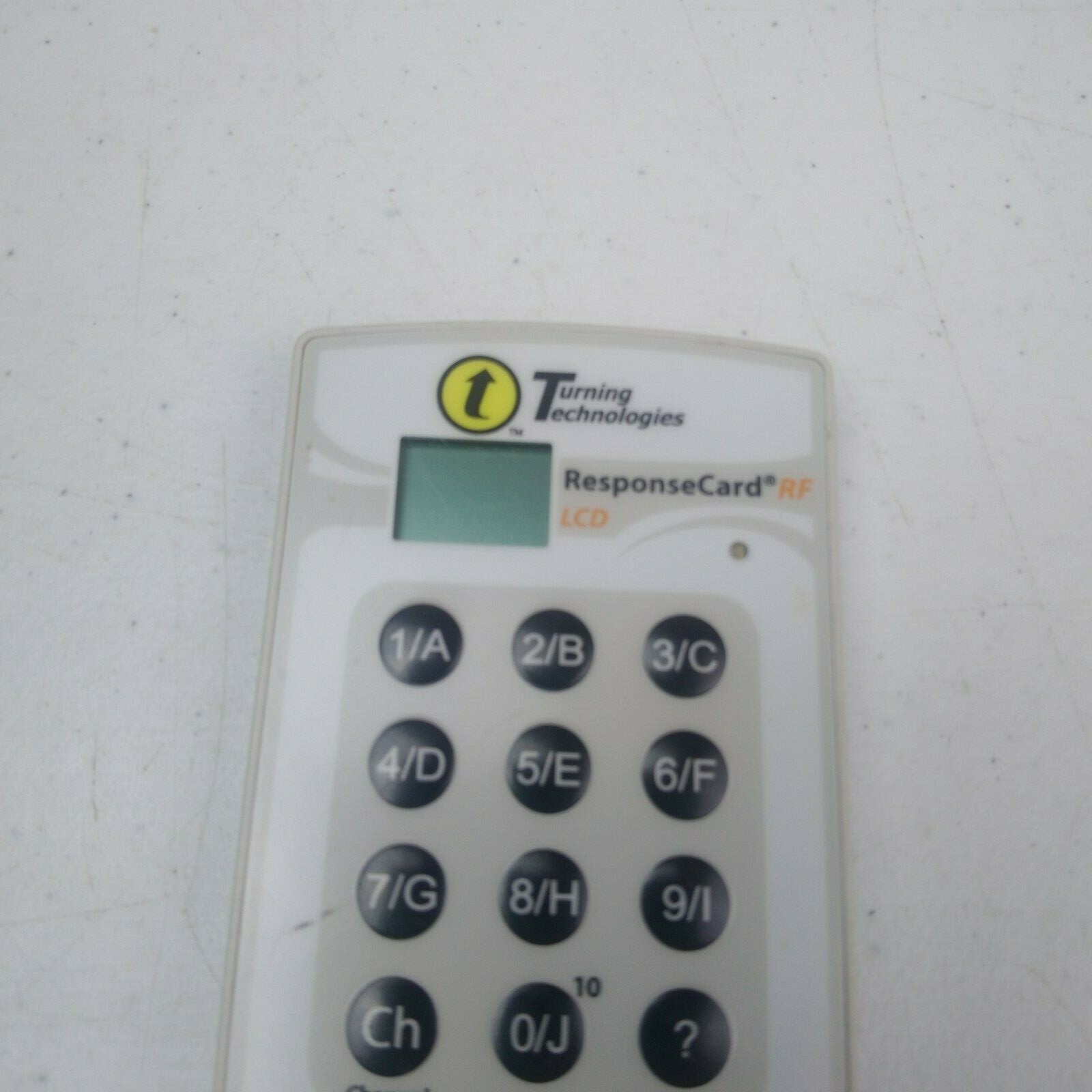 TURNING TECHNOLOGIES RESPONSE CARD RF LCD RCRF-03 CLICKER REMOTE | eBay