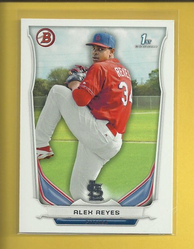 Alex Reyes RC 2014 1st Bowman Prospects Rookie Card # BP47 St. Louis ...