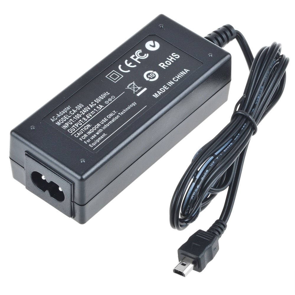 AC Power Adapter Charger for Canon CA-590 CA590 CA-590E MD120 ZR-900 ...