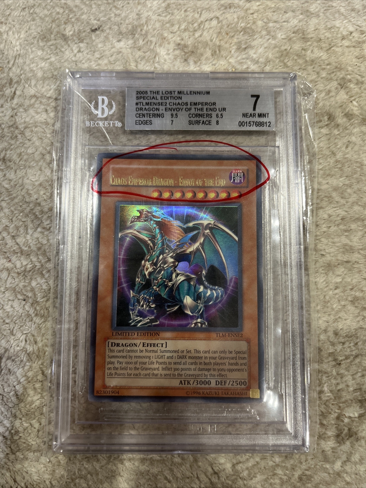 Yu-Gi-Oh! TCG Chaos Emperor Dragon - Envoy of the End The Lost ...