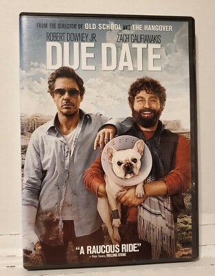Due Date - DVD - Robert Downey Jr. - Zach Galifianakis - Michelle ...