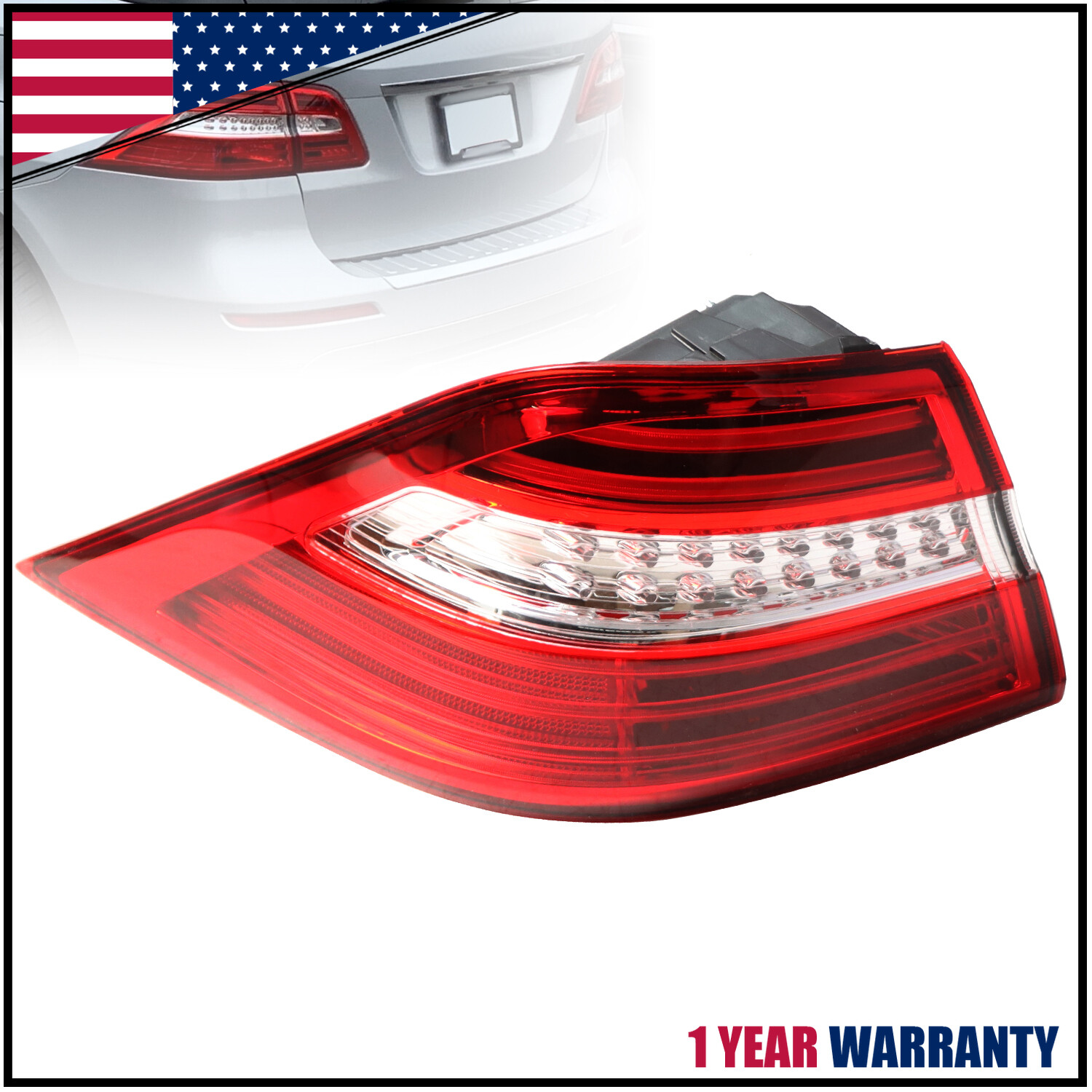 NEW For 2012-2015 Mercedes Benz ML350 ML400 ML550 LED Tail Light Left ...