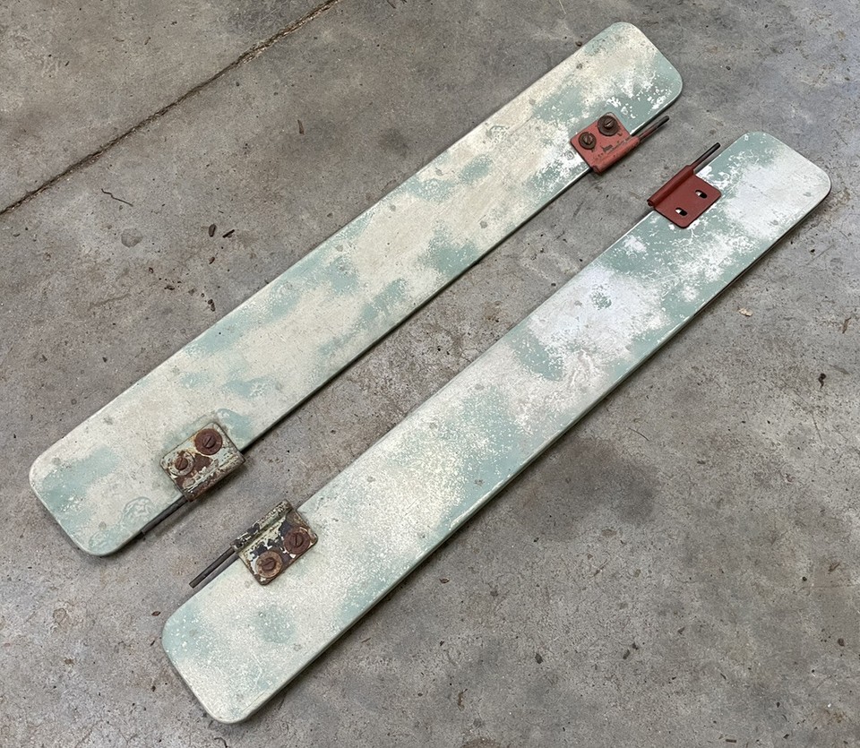 Land Rover Series Bulkhead Vent Pair S2 1958-1961 Pastel Green Patina ...
