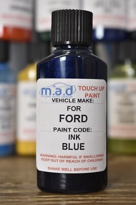 FORD INK BLUE PAINT TOUCH UP KIT 30ML FIESTA FOCUS MONDEO S-MAX KUGA ...