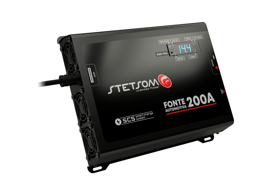 Stetsom Infinite Black 200A High Voltage Power Battery Supply Charger ...