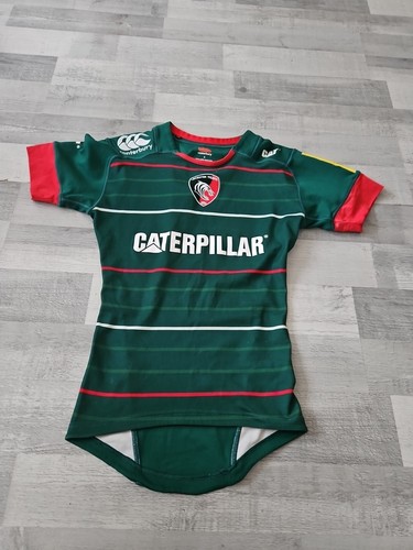Leicester Tigers 2014/15 Home Player Issue Rugby Union Shirt Jersey ...