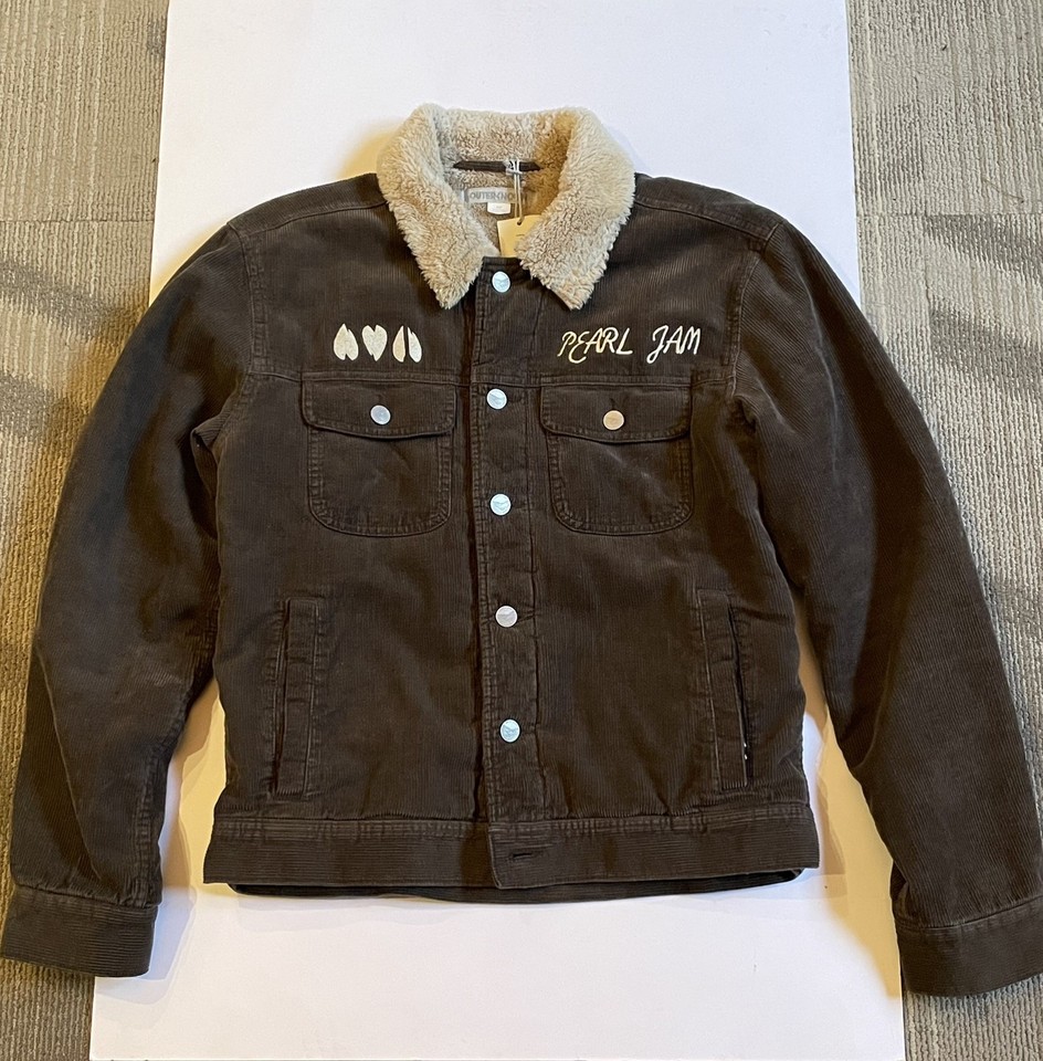 Pearl Jam - Rare Ohana Fest OuterKnown Corduroy Trucker Jacket - Size ...