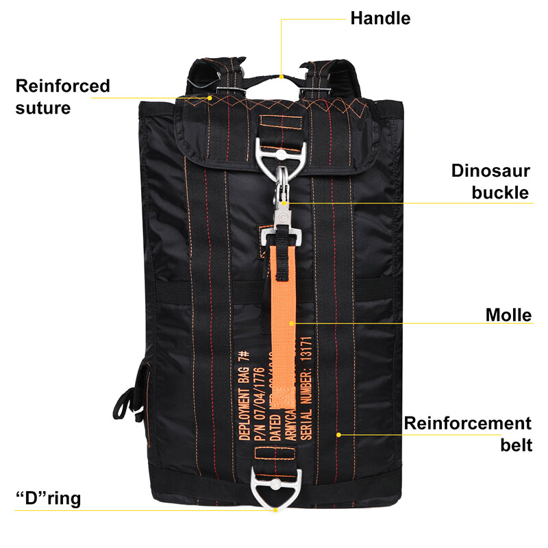 Durable All-purpose Backpack Lightweight Carryall Parachute Bag For ...