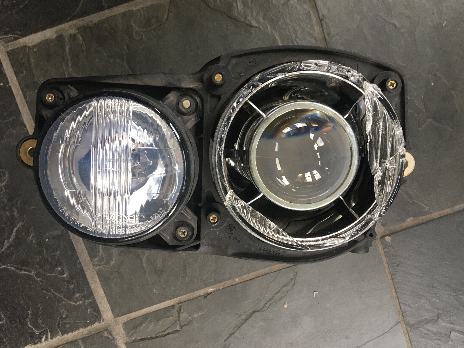 2003 BMW R1150GS Headlight (High/Low Beam & Bracket) | eBay