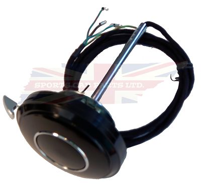 New Horn & Control Head for Adjustable Steering Column Triumph TR2 TR3 ...