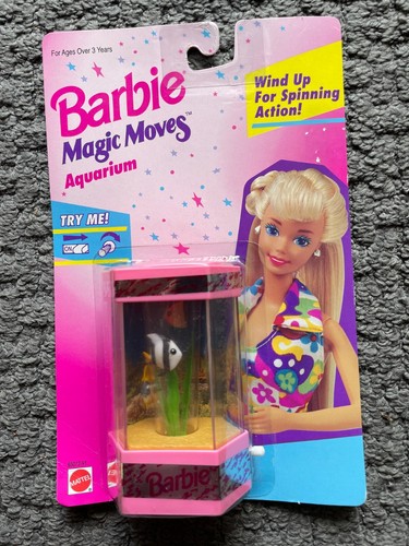 Barbie Magic Moves Aquarium Wind-Up Toy Accessory By Mattel/Arcotoys ...
