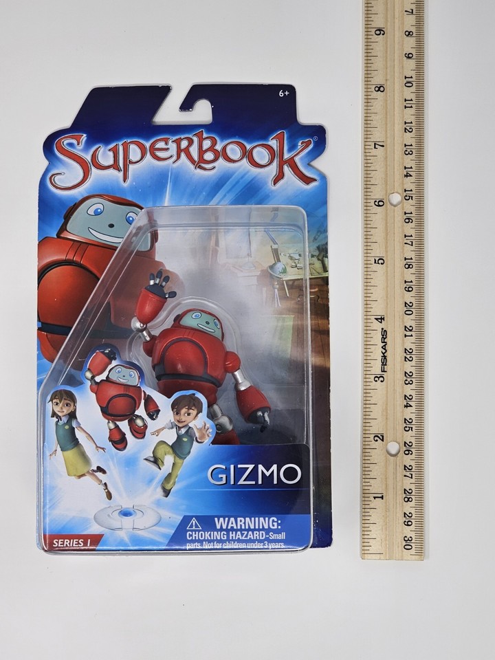 Superbook Gizmo Figures Gift Set DVDs Books CDs Songs Christmas Box Set ...