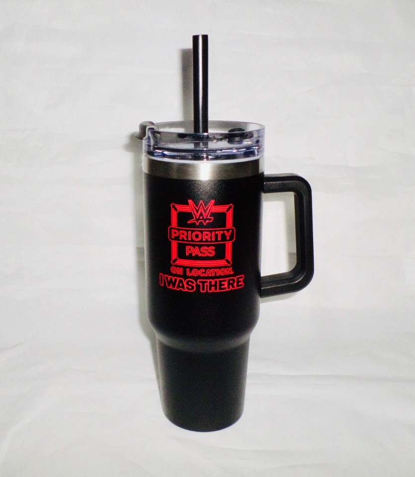WWE Royal Rumble 24 Stainless Steel 40oz Water Bottle Tumbler Rare ...