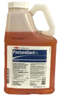 PastureGard HL Herbicide - 1 Gallon (Mix of Triclopyr and Fluroxypr) NO ...