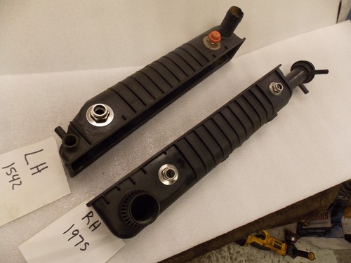 GENUINE GM RADIATOR PLASTIC END SIDE TANK PA66-GF25 LH 1542 RH 1975 Oil ...