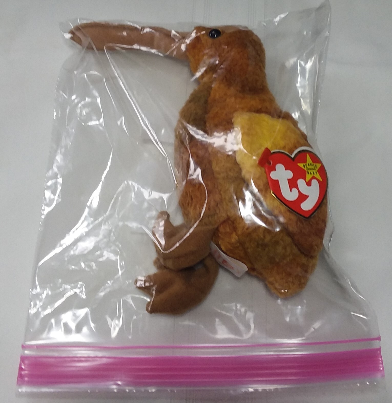 TY Beanie Baby Beak Kiwi Bird 1998 Retired Pristine Original Rare ...