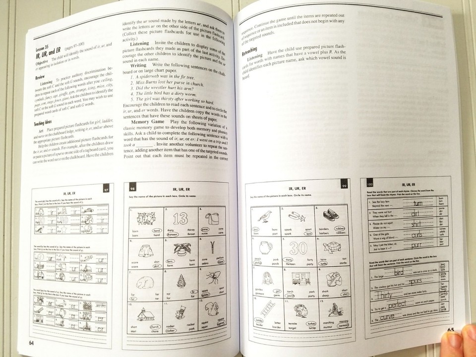 Phonics is Fun 1 2 3 Workbook or Teacher's Manual Louis Krane Reprint ...