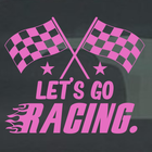 Checkered Racing Flag Decal Stickers Rally Finish Line JDM Track 22 ...