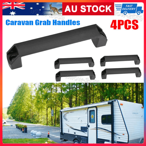 4PCS Plastic Door Grab Handles For Caravan Camper Boat Trailer ...