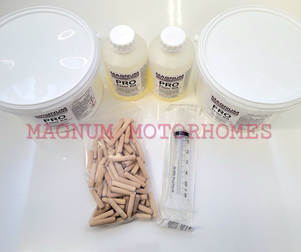 Magnum Pro Floor Delamination Kit Twin Pack (With Dowels & Syringe ...