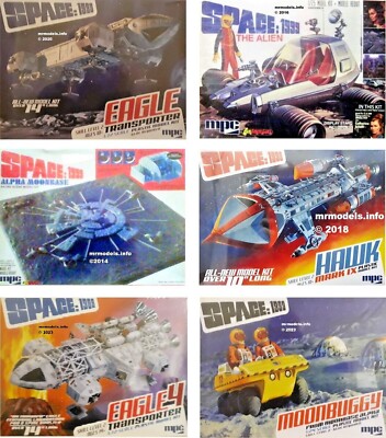 MPC Space 1999 Moonbase Alpha New Plastic Model Kit Mr Models | eBay UK