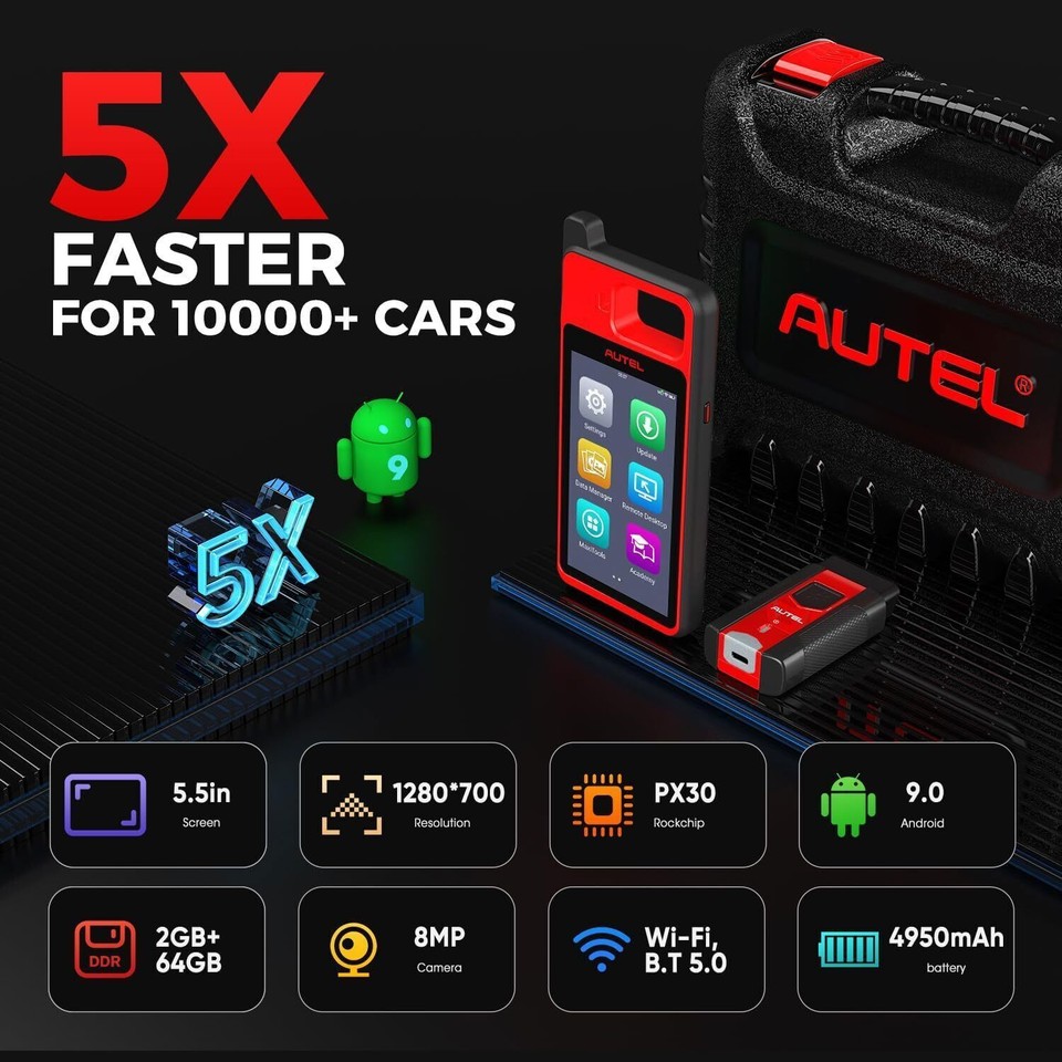 2025 Autel MaxiIM KM100 Key FOB PROGRAMMING Key Generation IMMObilizer ...