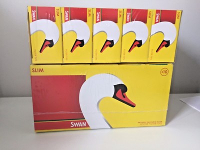 20 PACKS OF SWAN SLIM LINE FILTER TIPS LOOSE SMOKING CIGARETTE (2 FULL ...