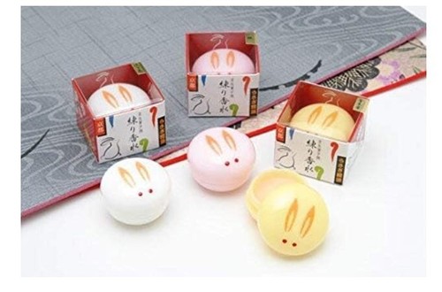 【3P SET】 Kyoto Maiko Cologne perfume paste Gold Rhinoceros Shen Dinghua ...