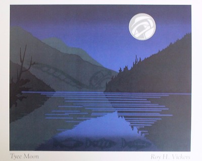10 Art Cards Roy Henry Vickers Native Tyee Moon Sold Out / New ...