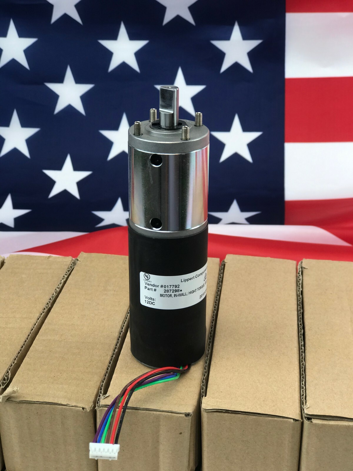 Lippert Components 287298 LCI 12VDC IN-WALL SLIDE OUT MOTOR 500:1 OEM ...