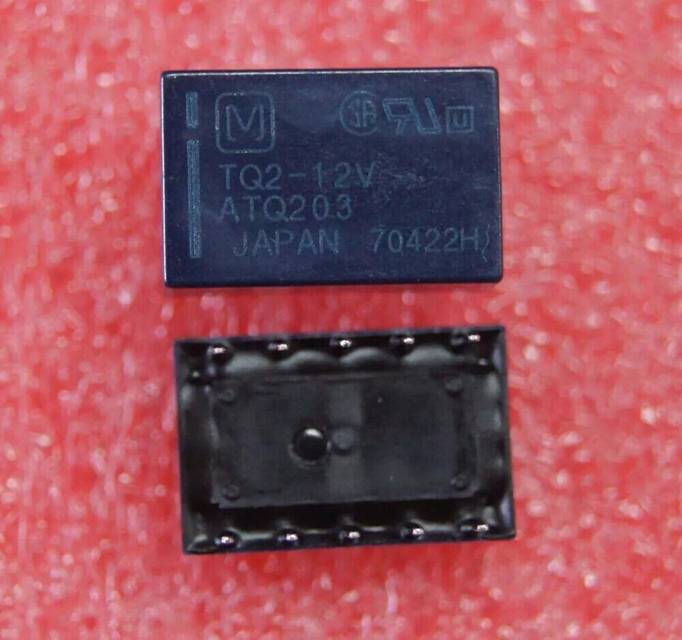 5pcs ORIGINAL TQ2-12V ATQ203 TQ2-12VDC 10pins Signal Relay Panasonic | eBay
