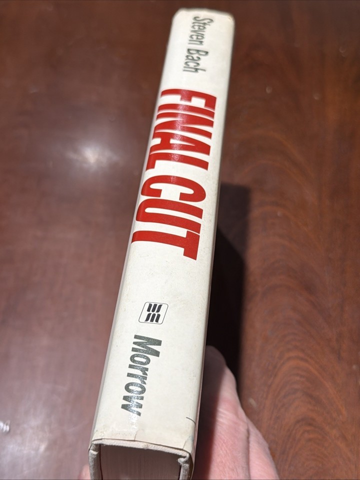Final Cut by Steven Bach 1985 HC DJ Heaven's Gate Michael Cimino B-2526 ...