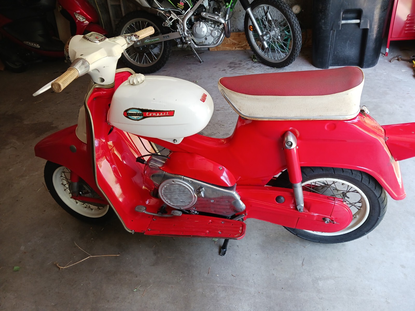 1964 ALLSTATE Compact Scooter DS60, PUCH, Excellent, Free Trailer, Runs ...