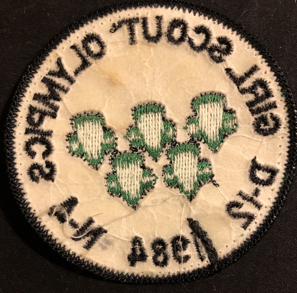 Girl Scout Olympics D-12 N-4 Patch 1984 | eBay
