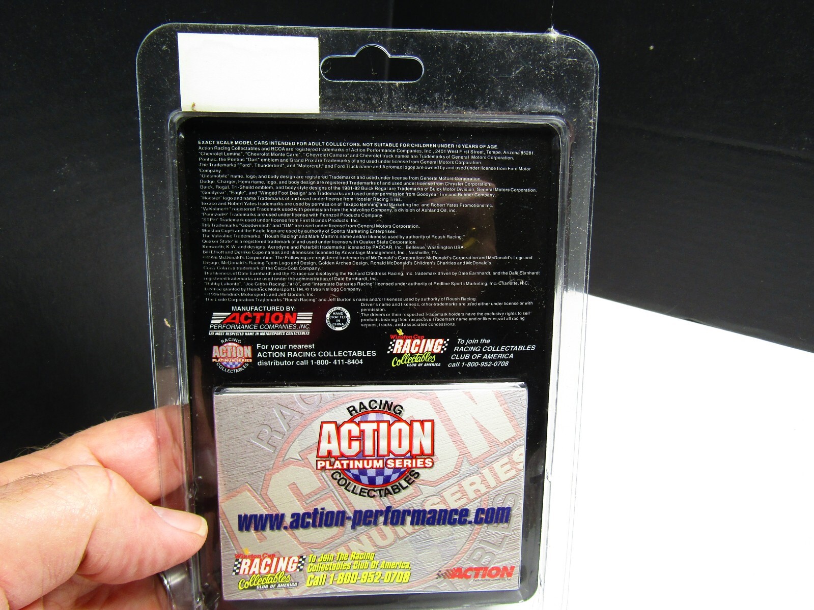 Action Racing Platinum Phil Bonner 1963 Ford 1of10080 | eBay