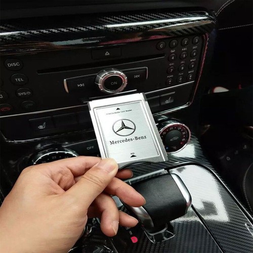 Geniue Mercedes-Benz SD to PCMCIA Card Reader Adapter For Benz MP3 ...
