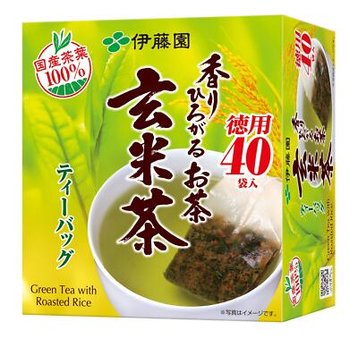 Itoen Fragrant Tea Brown Rice Tea tea bags 2.0g x 40 bags Japan Beauty ...