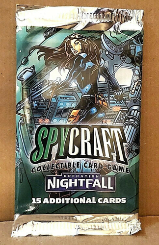 Spycraft Operation Nightfall Collectible Card Game Booster Pack ...