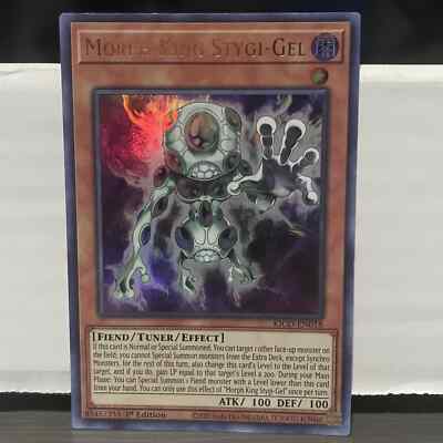 1ST EDITION MORPH KING STYGI - GEL 2020 KICO-ENO18 YUGIOH CARD | eBay