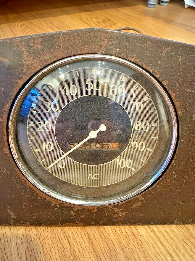 1934 Chevrolet Hot Rod Custom A/C Gauge Panel | Gray | Analog | Genuine ...