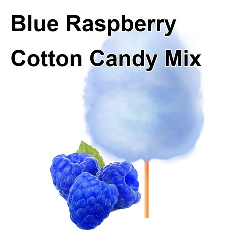 BLUE RASPBERRY COTTON CANDY FLAVOR mix w/ SUGAR FLAVORING FLOSSINE ...