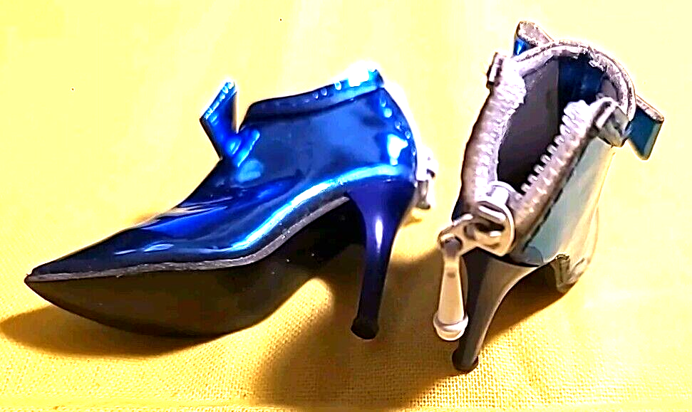 TONNER TYLER BLUE METALLIC BOOTS UNBRANDED FOR 16" TONNER Doll ...