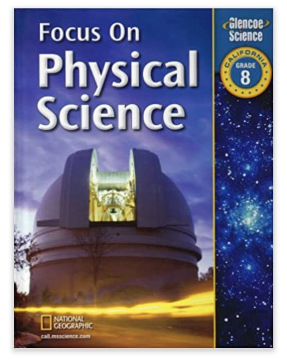 Physical Science Textbook 8th Grade