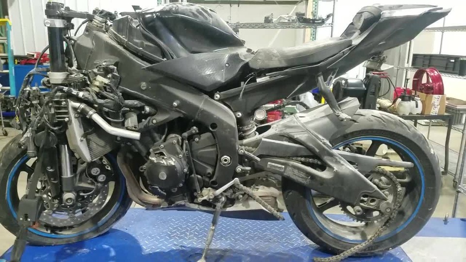 17-20 Yamaha YZF R6 Frame Chassis TN*S | eBay