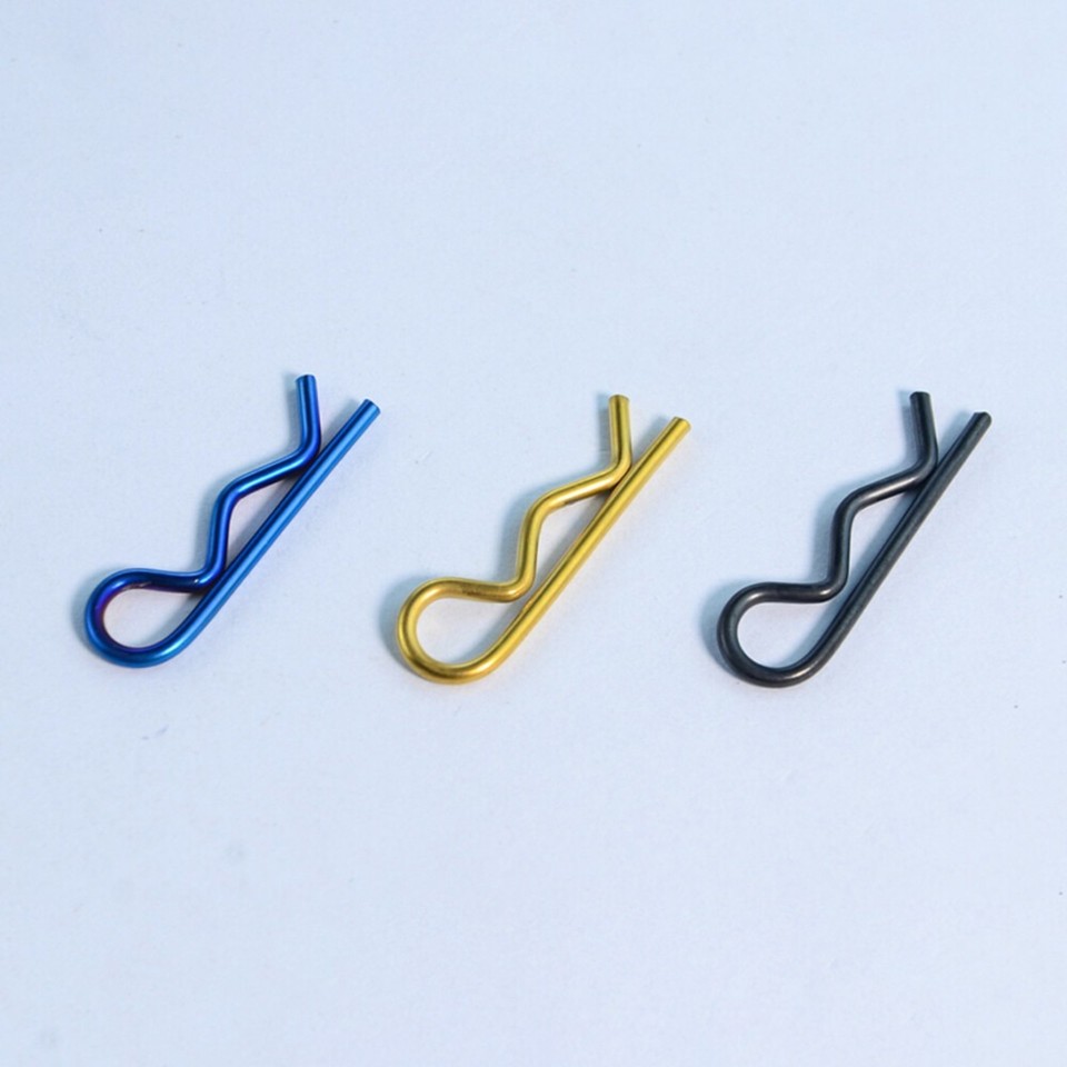 Titanium R Clips Retaining Pins Split Pins Cotter Pin for Clevis Pin 1 ...