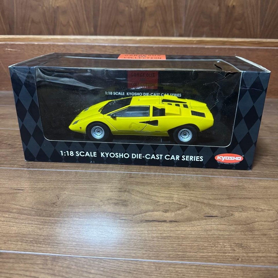 Out Of Print Andon Display Kyosho 1/18 Lamborghini Countach Lp400 ...